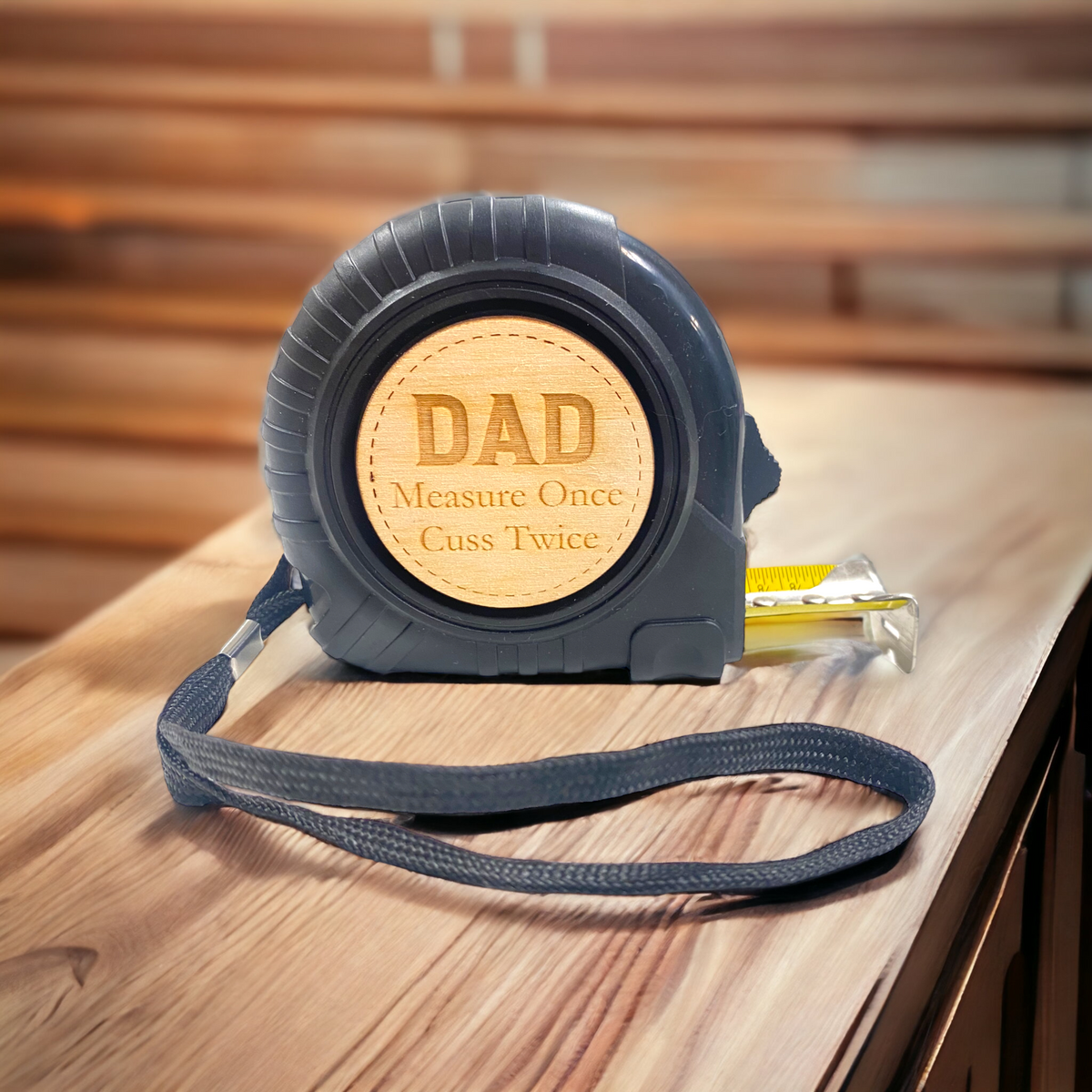 Measure Once Cuss Twice, Custom Engraved Tape Measure – BellaCuttery