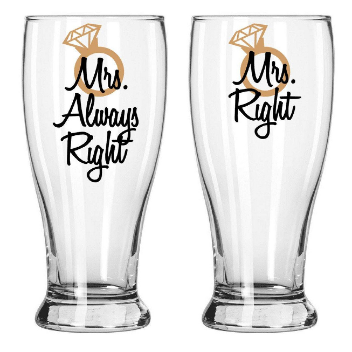 Mrs Right and Mrs Always Right Lesbian Engagement Gift – BellaCuttery